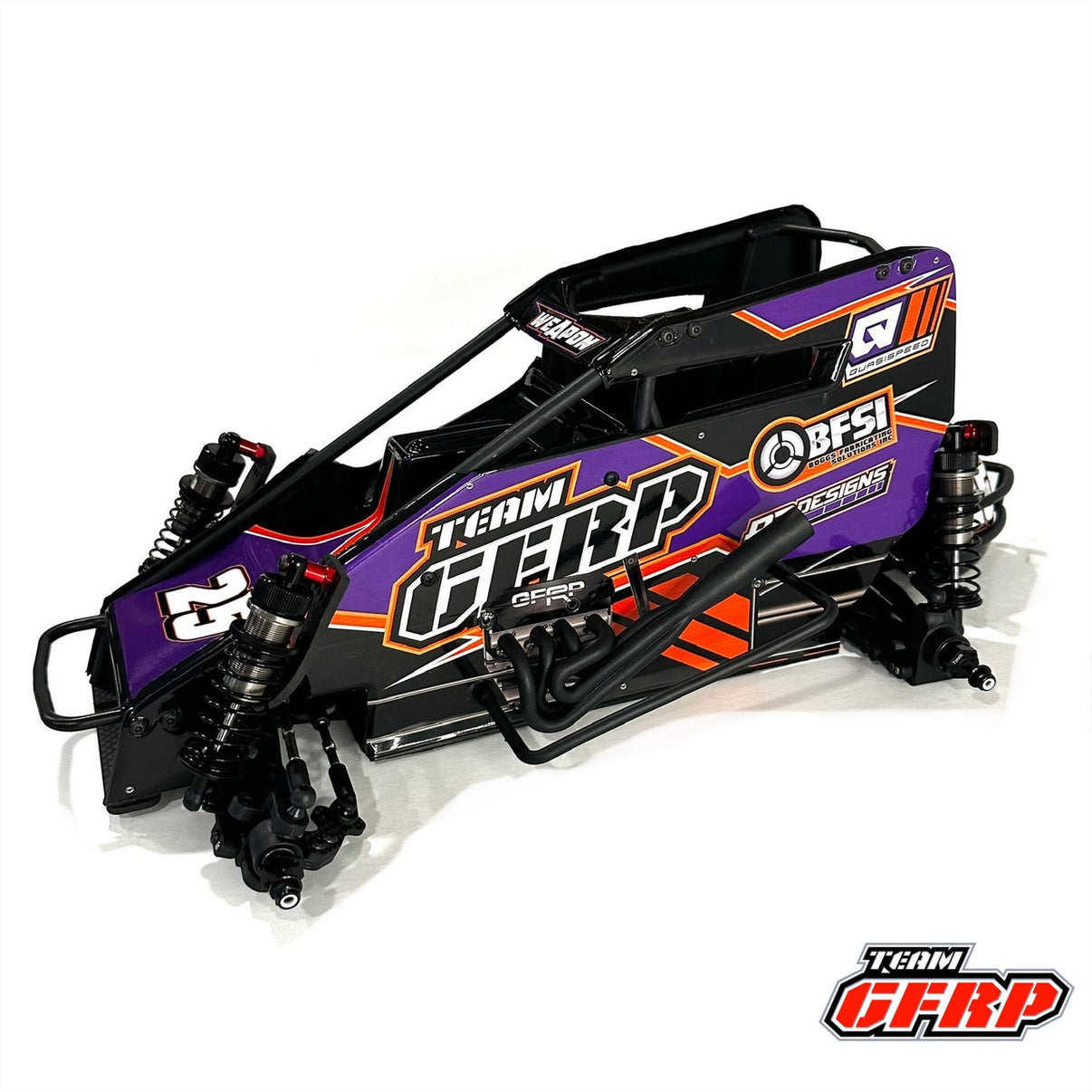 Team GFRP 2025 Weapon Midget Car Kit, GFR-7130 – Go Fast Hobbies
