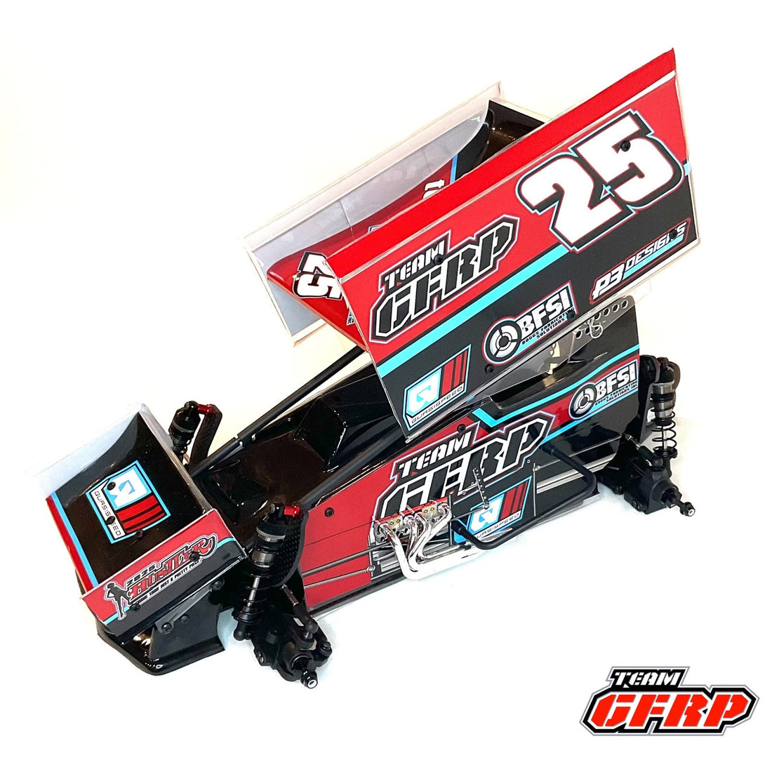 Team GFRP 2025 Hustler Sprint Car Kit, GFR-7230 – Go Fast Hobbies