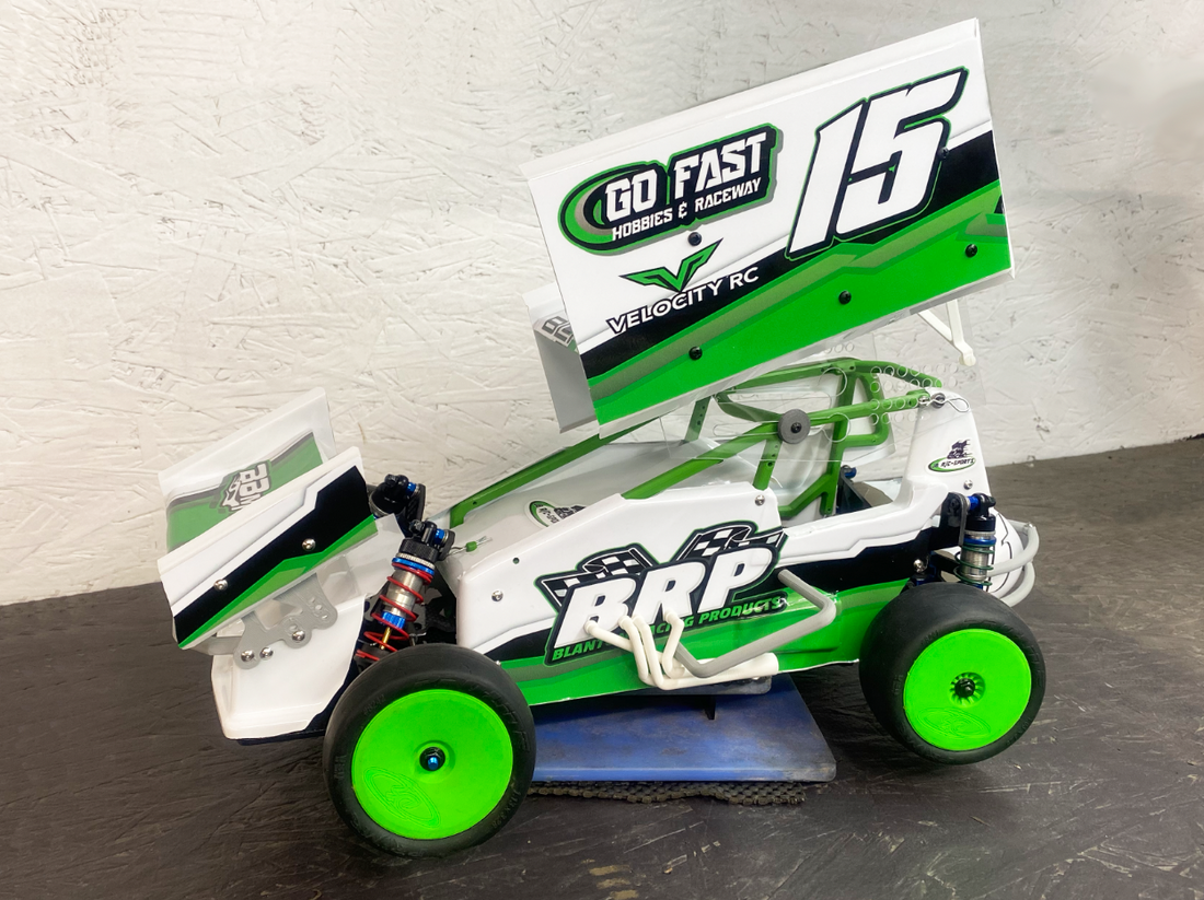 The Original Flex Custom Works RC Sprint Car Cage, BRP-C200 – Go Fast ...